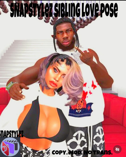 Second Life Marketplace Snapstylez Sibling Love Pose